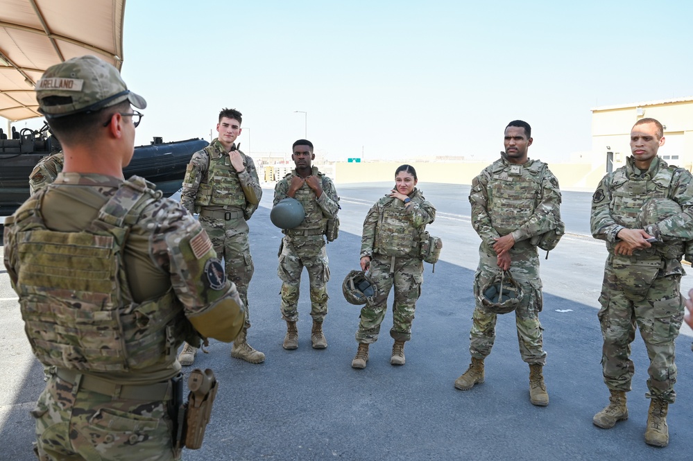 DVIDS - Images - Forging Defenders: 379th AEW Augmentees Train to ...