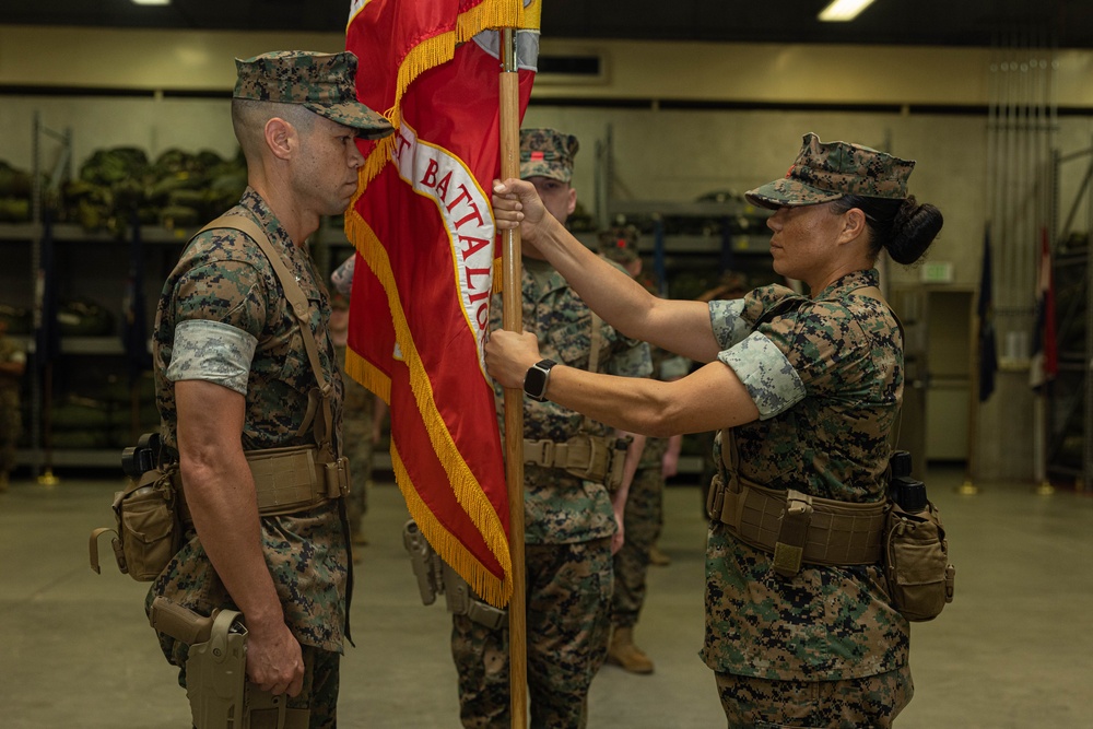 DVIDS - Images - 3rd Landing Support Battalion Change of Command ...