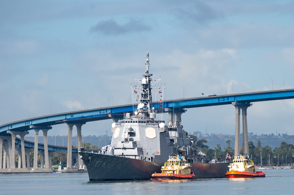 DVIDS - Images - JS Chokai (DDG 176) Arrives at Naval Base San Diego ...