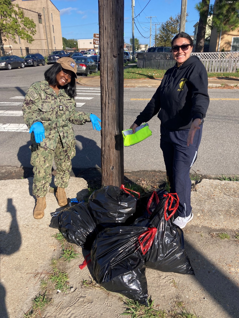 DVIDS - Images - NNSY FCPOA Participates in Adopt-A-Spot Cleanup in ...