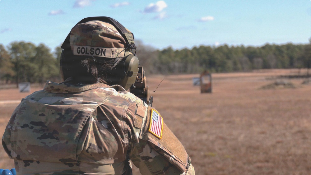 DVIDS - Images - JB MDL – 107th MP CO – Range 9 – M320 Qualification ...