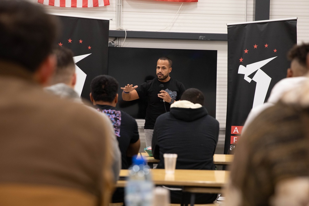 DVIDS - Images - Armed Forces Entertainment Hosts Comedy Show On Camp ...