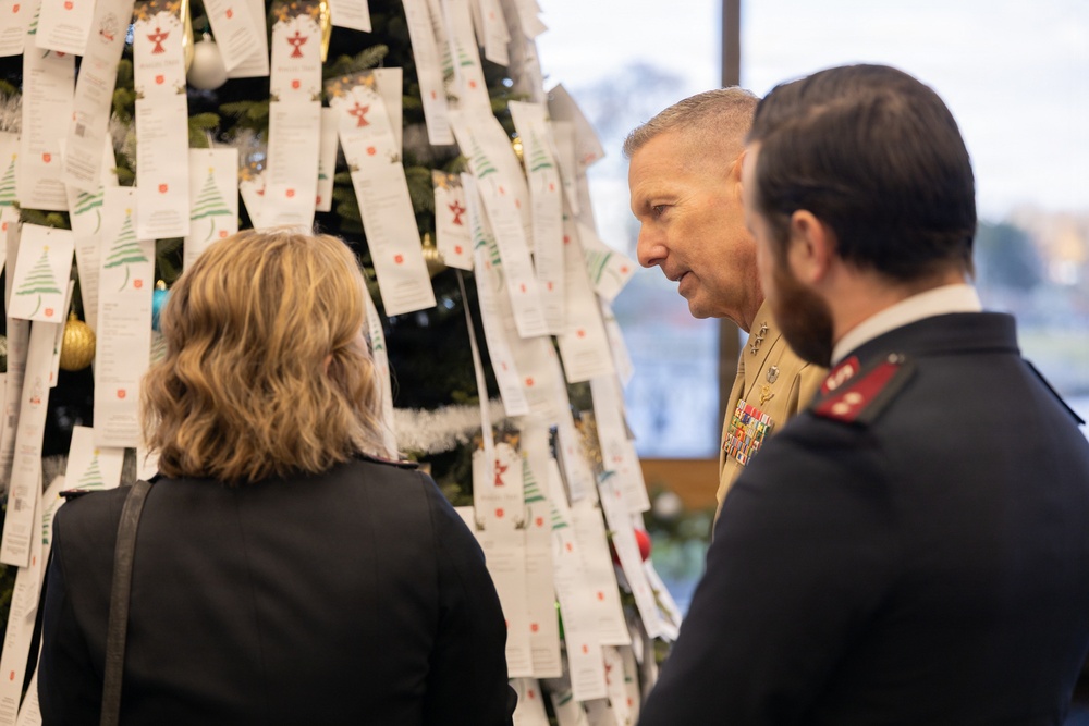DVIDS - Images - U.S. Naval Academy Angel Tree ceremony in Nimitz ...