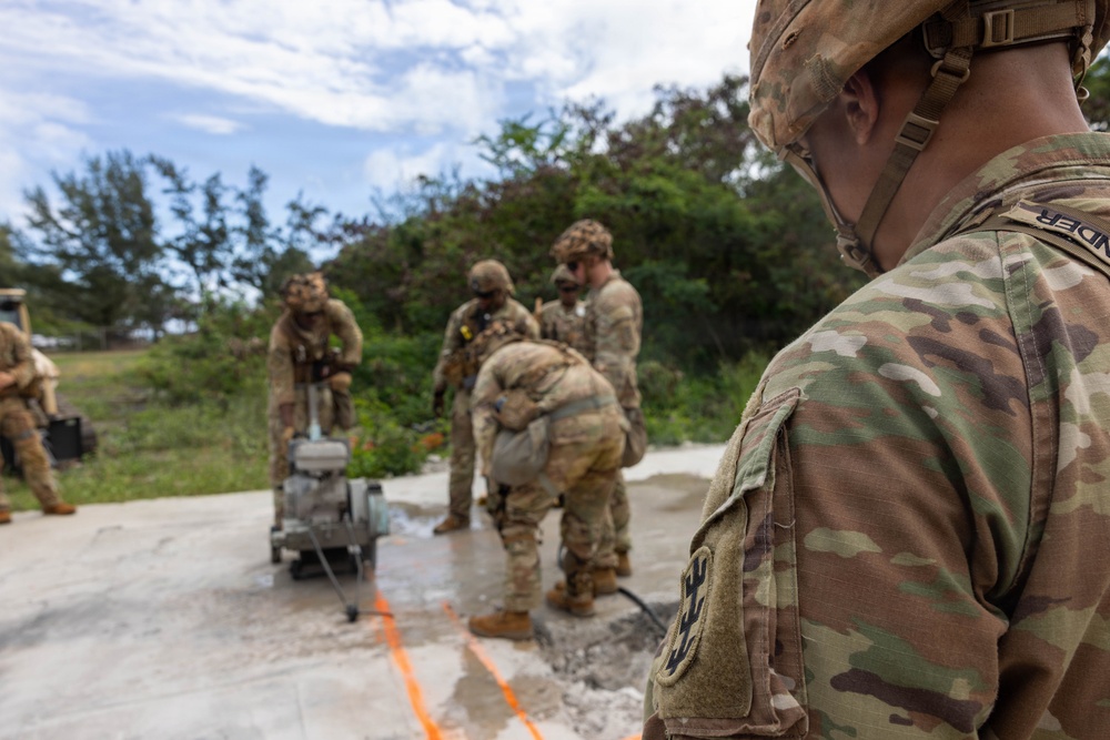 DVIDS - Images - 523rd Engineer Support Company Joint Airfield Damage ...