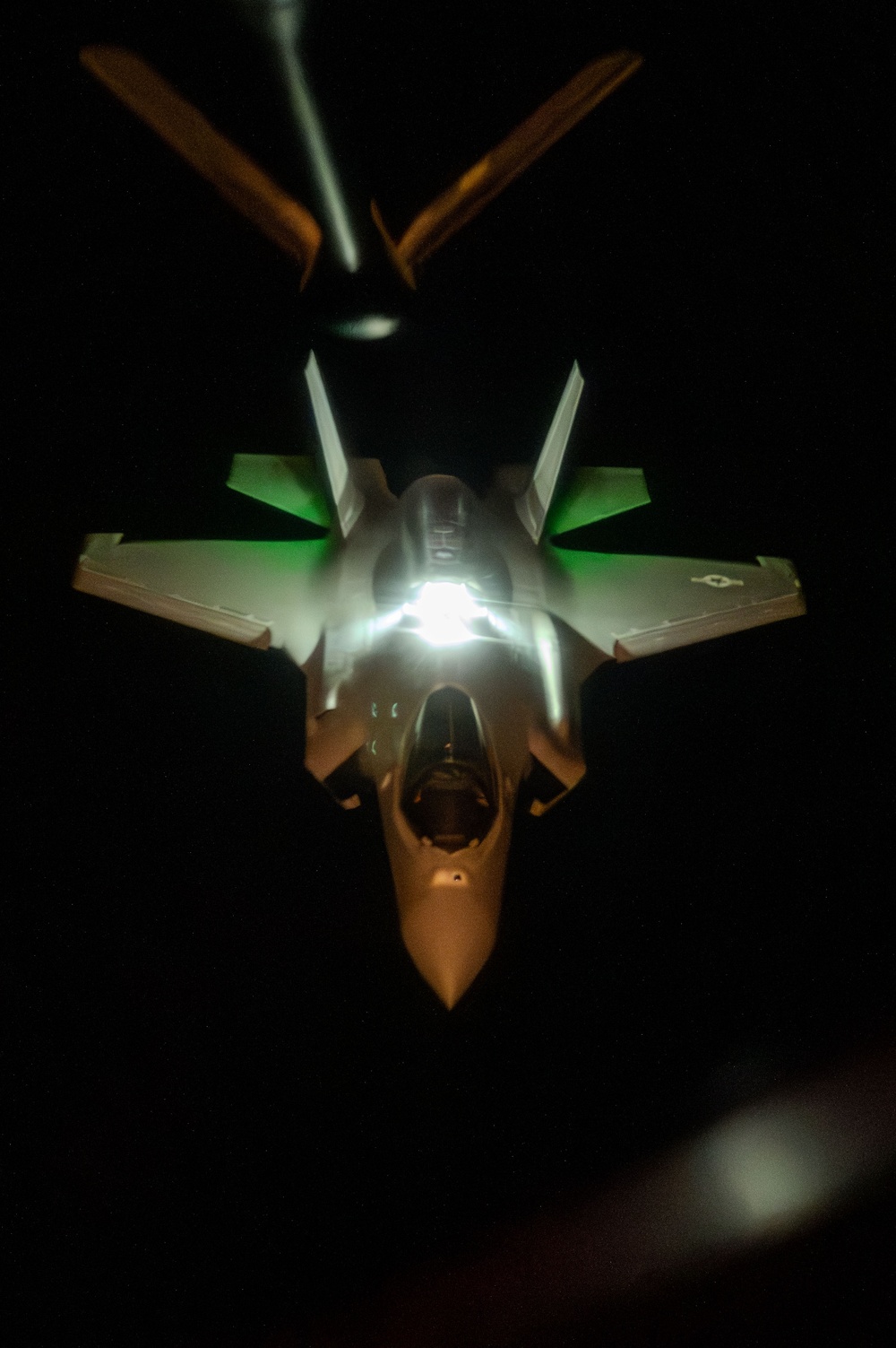 DVIDS - Images - F-35 Lightning II aircraft fly nighttime mission over ...