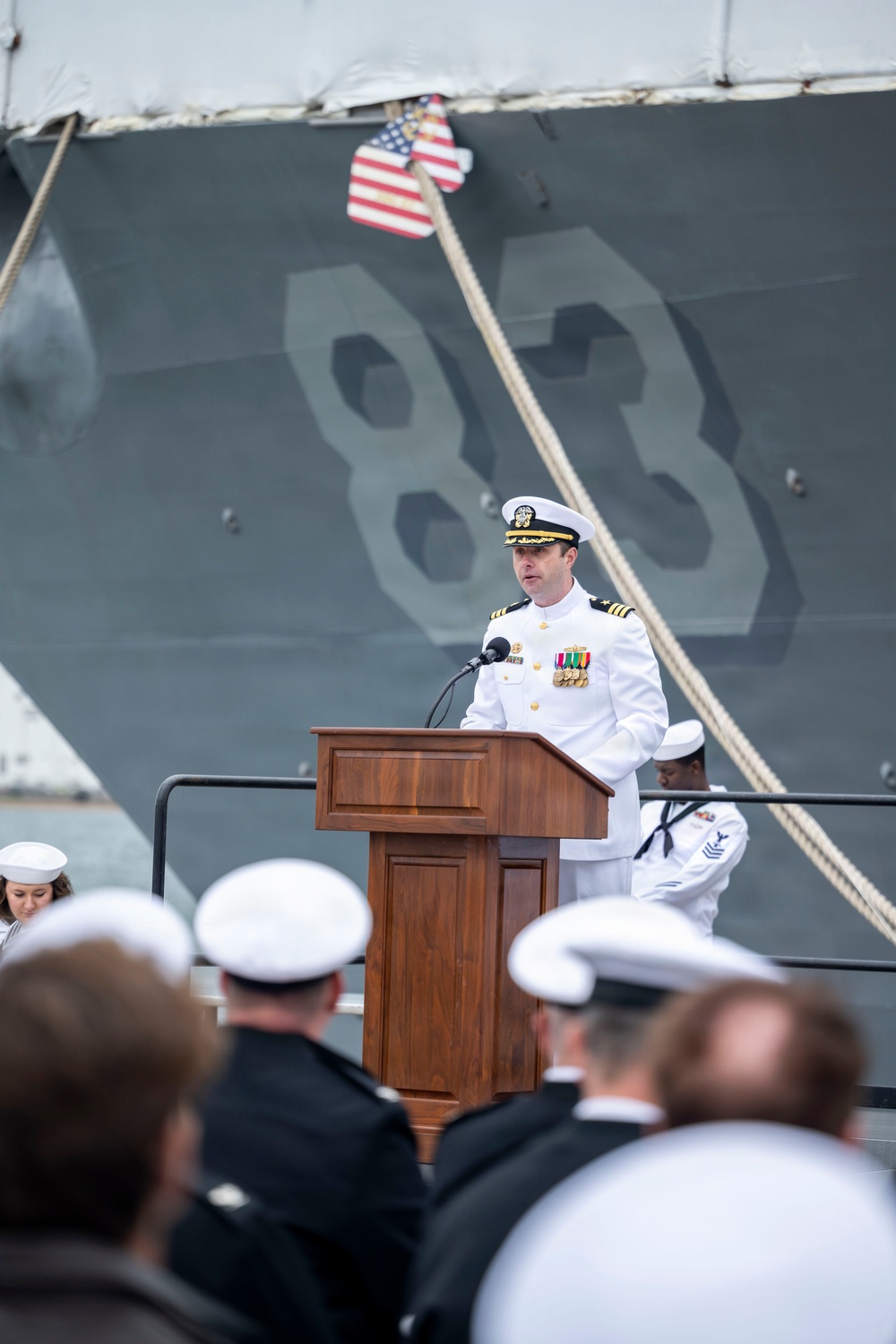 DVIDS - Images - USS Howard (DDG 83) Change of Command Ceremony [Image ...