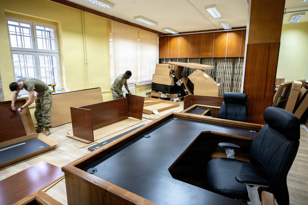 DVIDS - Images - U.S. Army Soldiers Build First U.S. Military Court ...