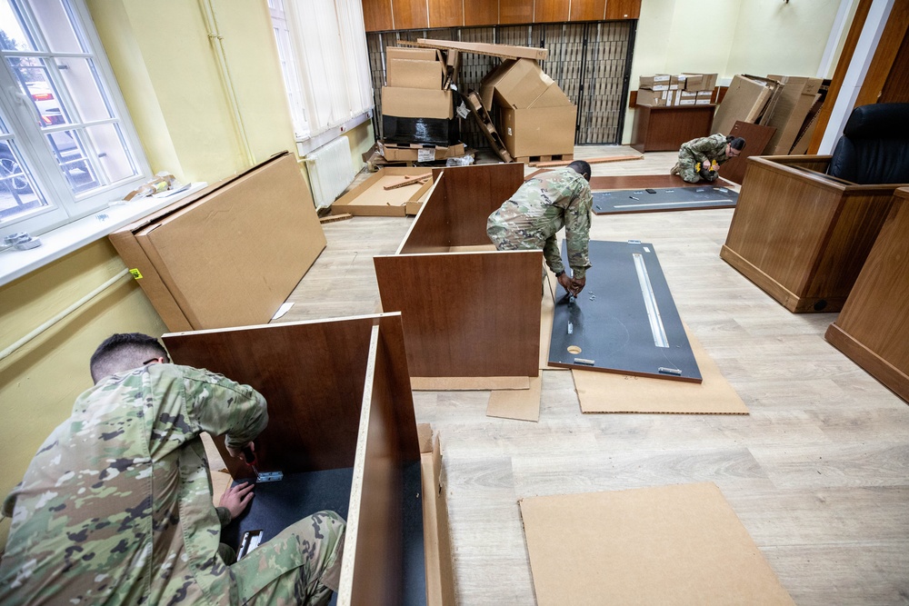 DVIDS - Images - U.S. Army Soldiers Build First U.S. Military Court ...