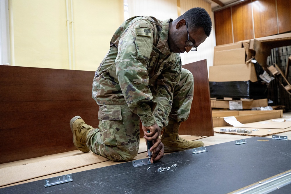 DVIDS - Images - U.S. Army Soldiers Build First U.S. Military Court ...