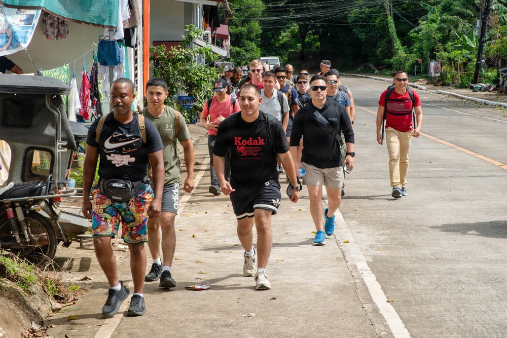 DVIDS - Images - MRF-SEA Marines, Sailors Hike to Mount Samat Shine of ...