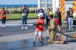 Building bonds: 18th CEG families get a behind-the-scenes look at Kadena