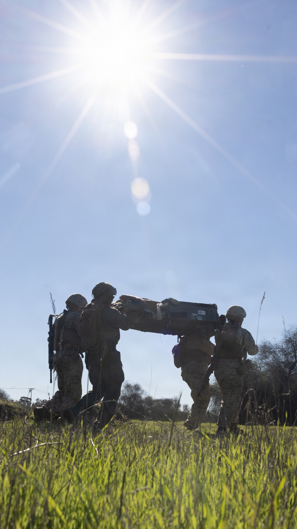 DVIDS - Images - CLB-5 Marines and Sailors conduct casualty run ...