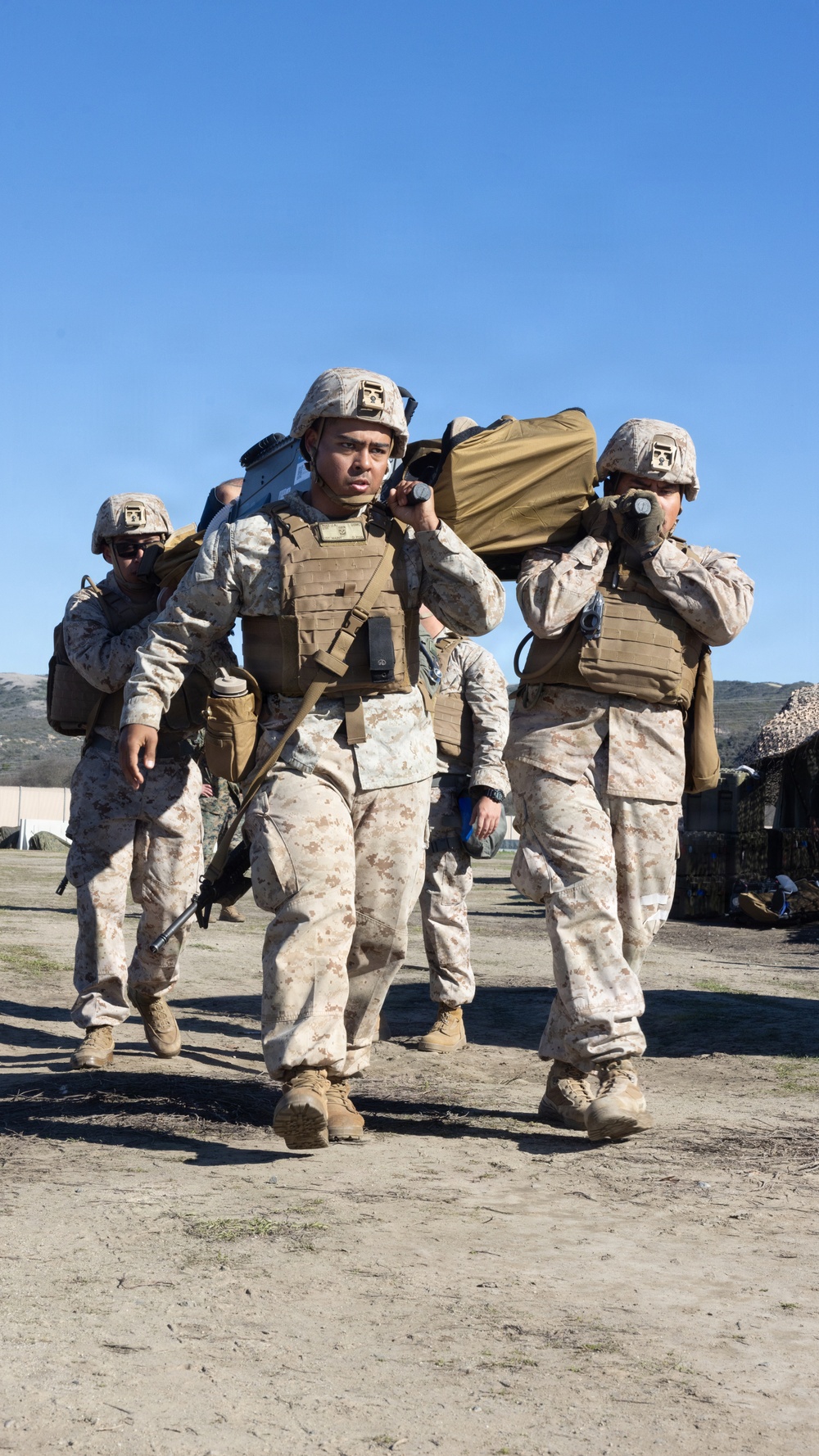 DVIDS - Images - CLB-5 Marines and Sailors conduct casualty run ...
