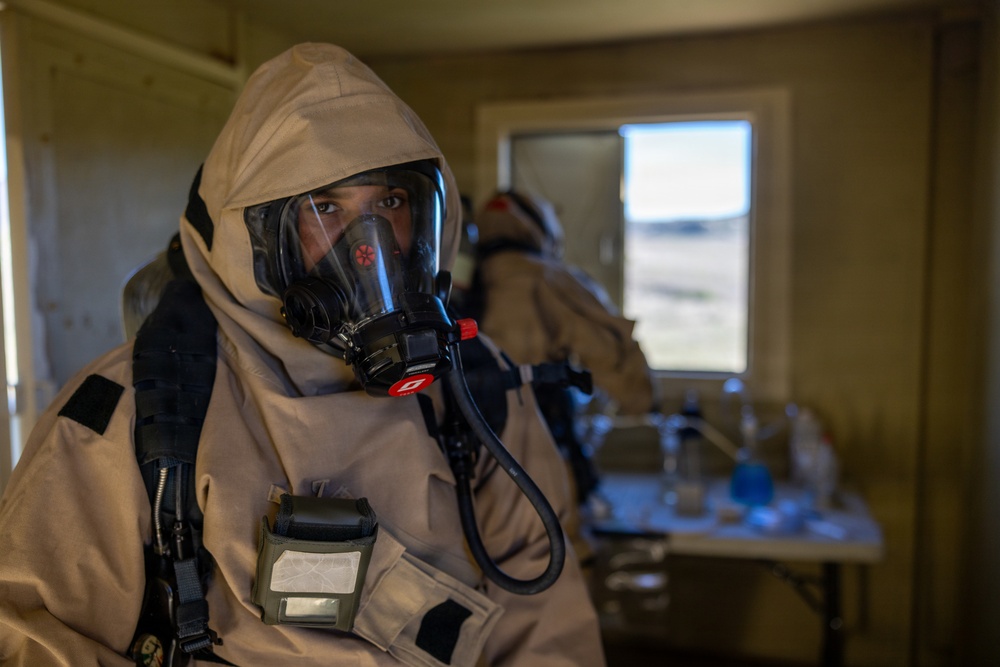 DVIDS - Images - 1st MLG CBRN Marines perform site exploitation drills ...