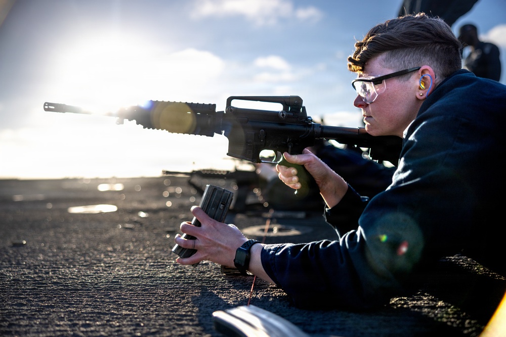 DVIDS - Images - 11th MEU Sailors, Marines Conduct Small Arms ...