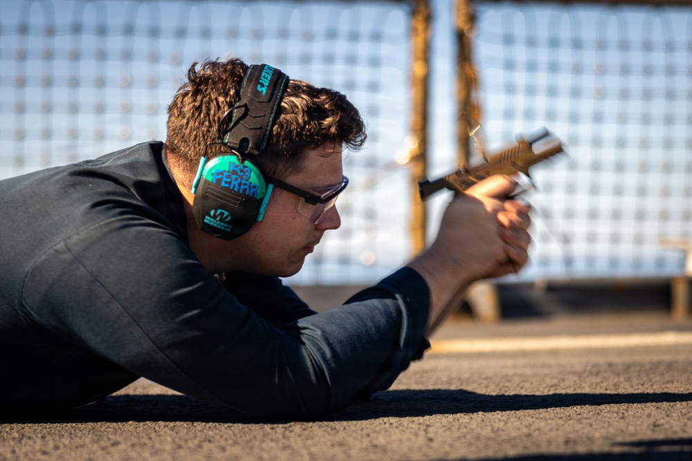 DVIDS - Images - 11th MEU Sailors, Marines Conduct Small Arms ...