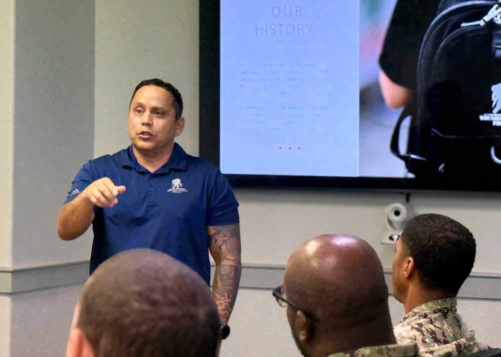 DVIDS - Images - Phillip Billiot, an outreach specialist with the ...