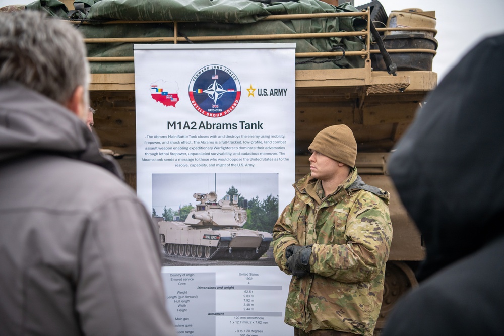 DVIDS - Images - NATO and local officials observe U.S. Abrams gunnery ...