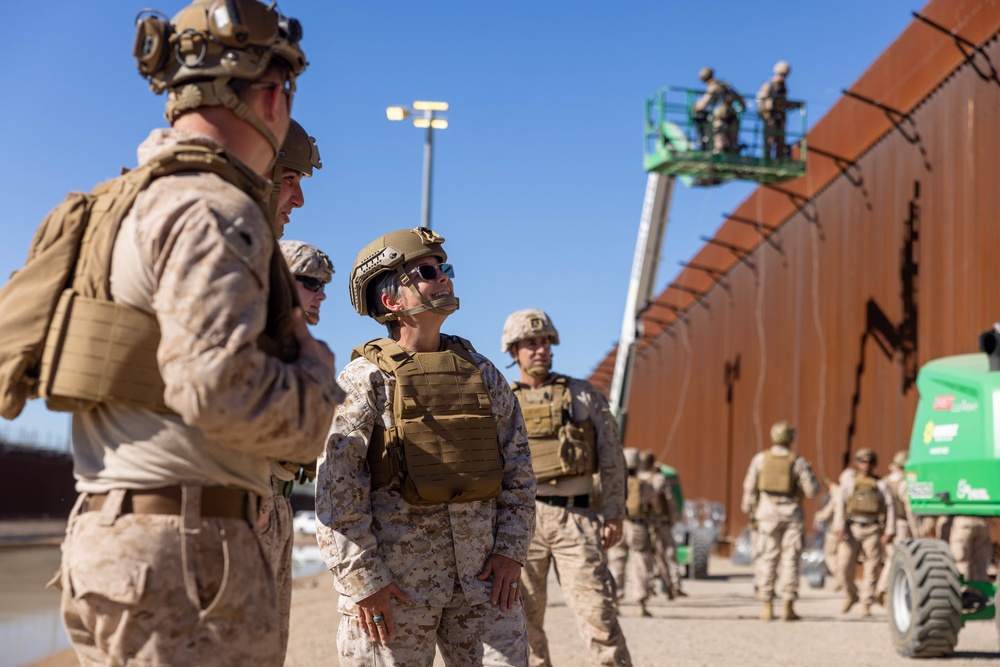 DVIDS - Images - Col. Christina F. Zimmerman visits JTF-SB Marines ...
