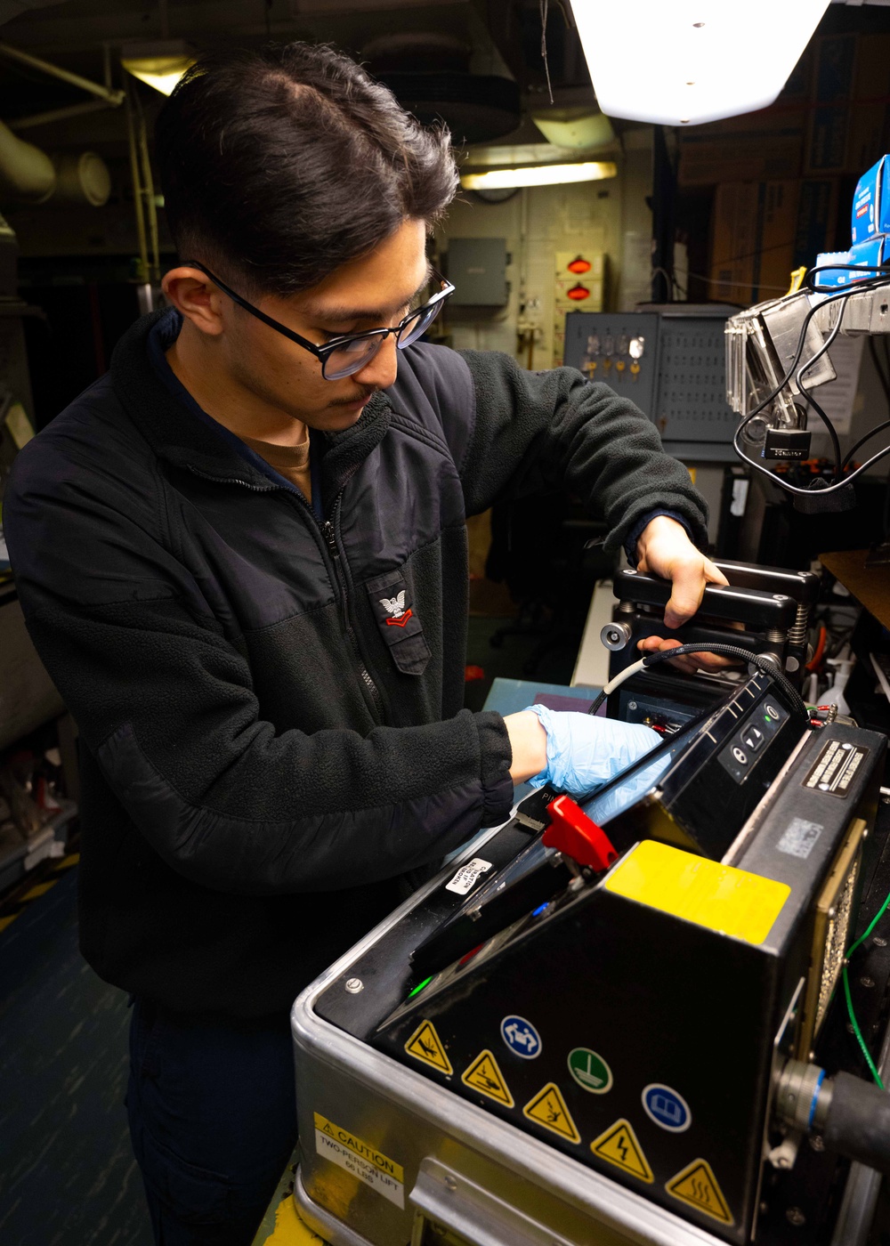 DVIDS - Images - Nimitz Sailor Op Test SCR Rectifier Components [Image ...
