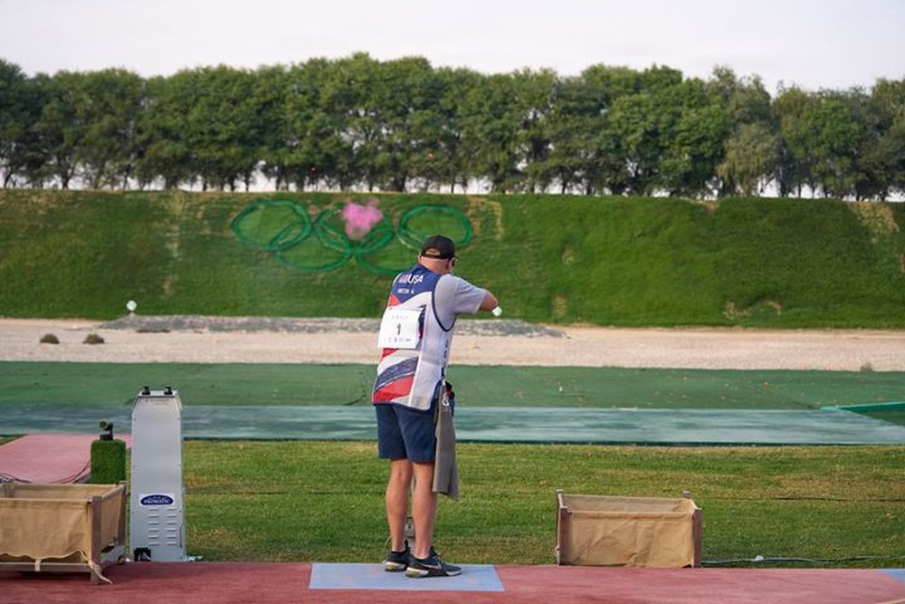DVIDS - Images - Fort Benning Soldier Wins Gold Medal in Men's Trap at ...