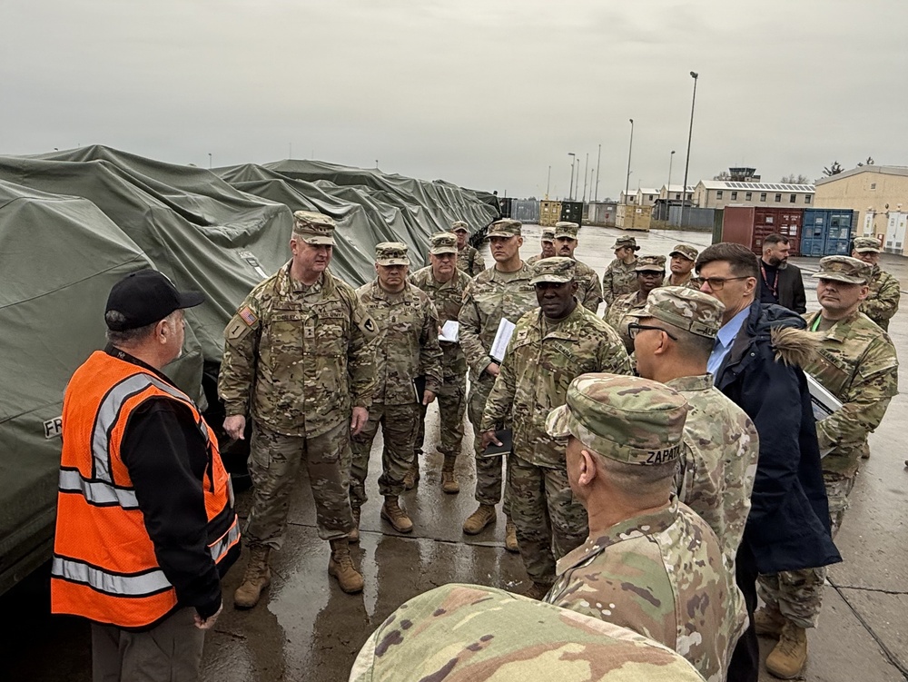 DVIDS - News - Top ASC leaders conduct APS-2 site visits, key leader ...