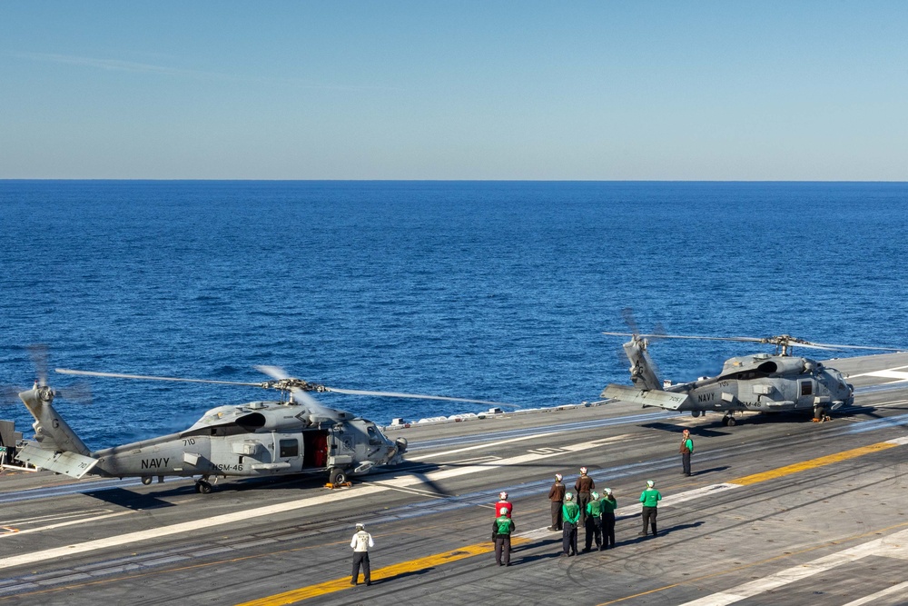 DVIDS - Images - Daily Operations Aboard USS George H.W. Bush (CVN 77 ...
