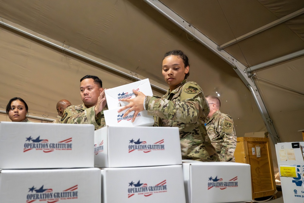 DVIDS - Images - Operation Gratitude sends holiday cheer to the 332nd ...