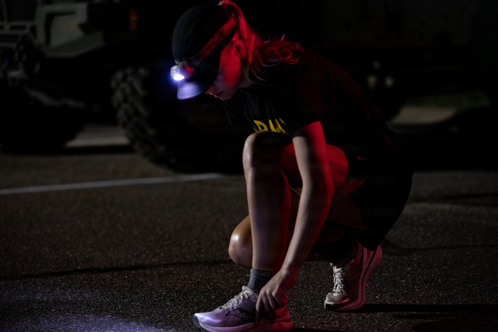 DVIDS - Images - Soldier runs 21 miles for her 21st birthday during ...