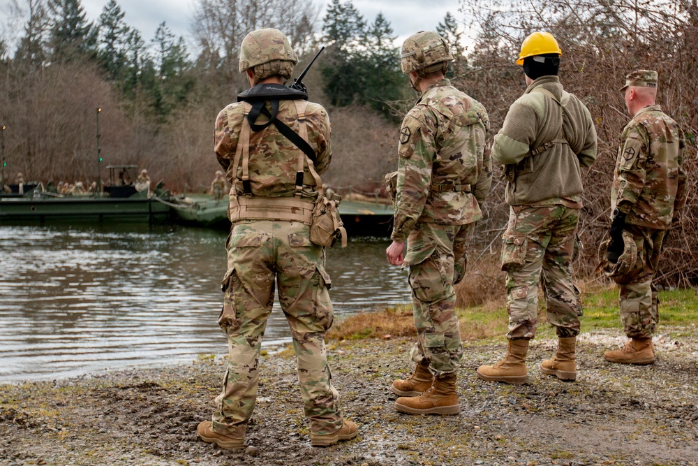 DVIDS - Images - 416th TEC Hosts NCO induction and Wet Bridge Crossing ...
