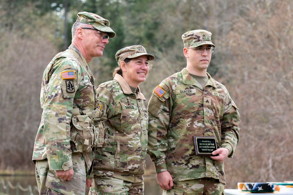 DVIDS - Images - 416th TEC Hosts NCO induction and Wet Bridge Crossing ...