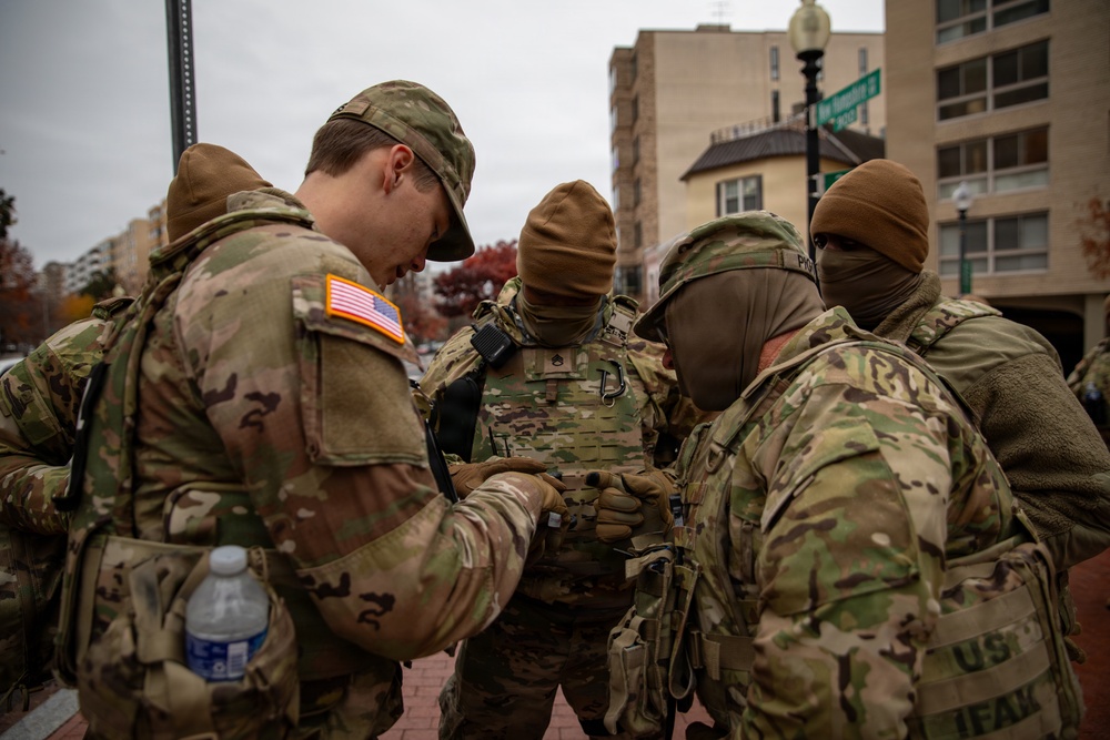 DVIDS - Images - Mississippi Army National Guard Soldiers patrol in ...