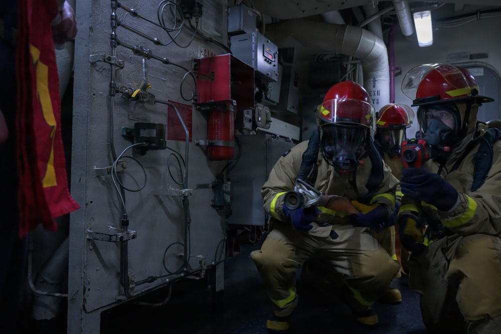 DVIDS - Images - USS Theodore Roosevelt Damage Control Drill [Image 7 ...