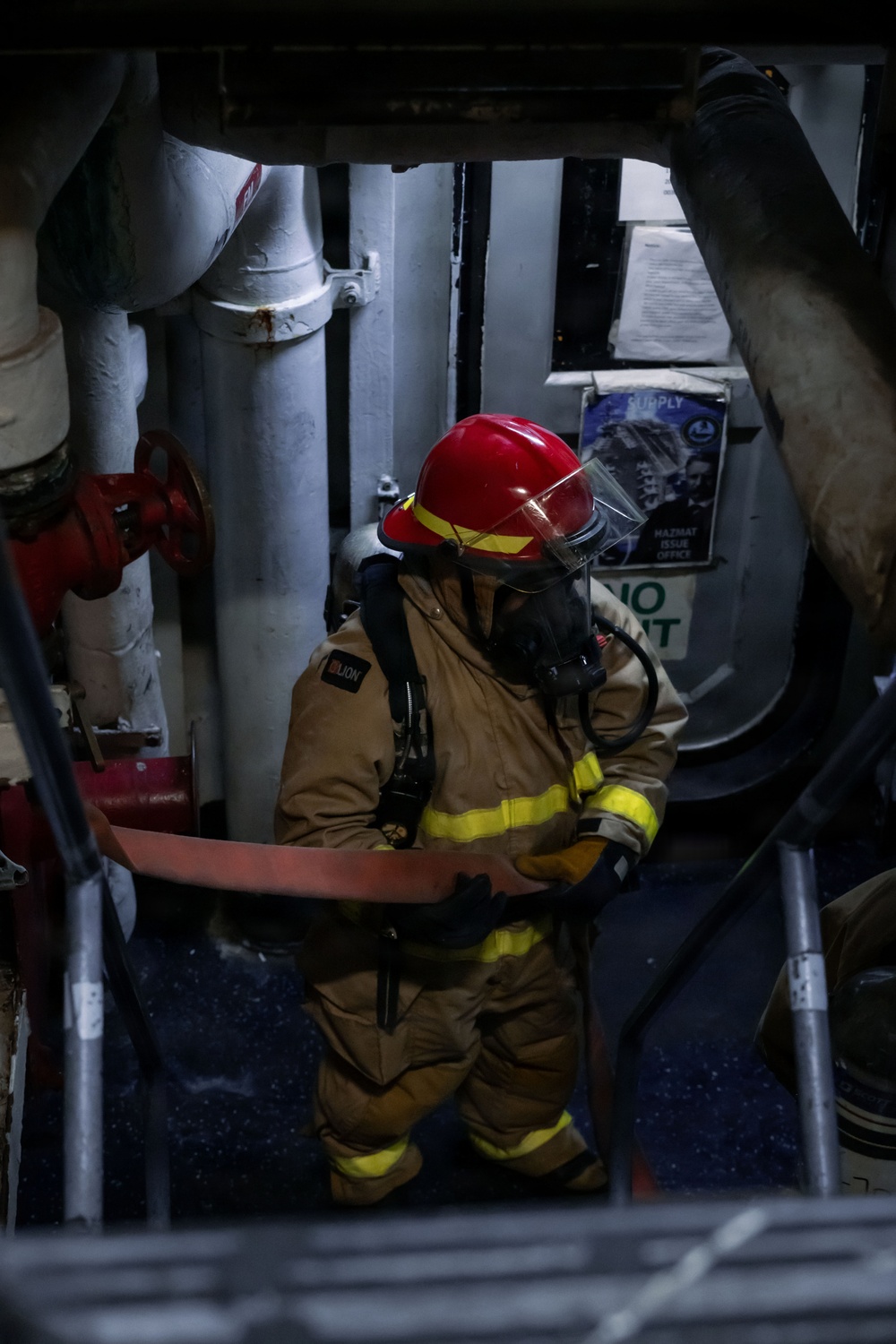 DVIDS - Images - USS Theodore Roosevelt Damage Control Drill [Image 10 ...
