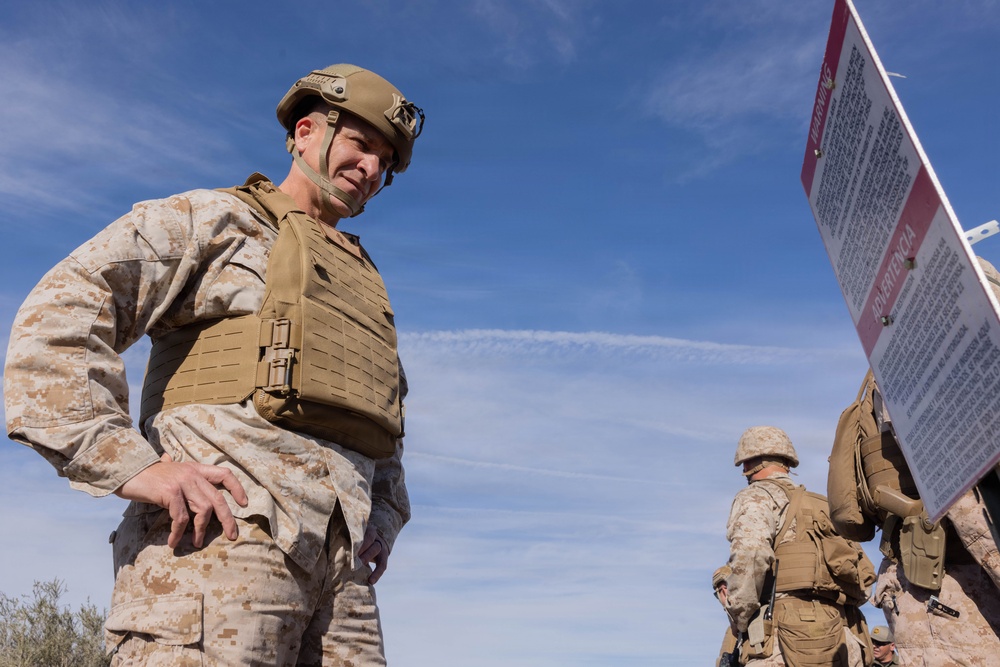 DVIDS - Images - Brigadier General Hoyle visits JTF-SB Marines