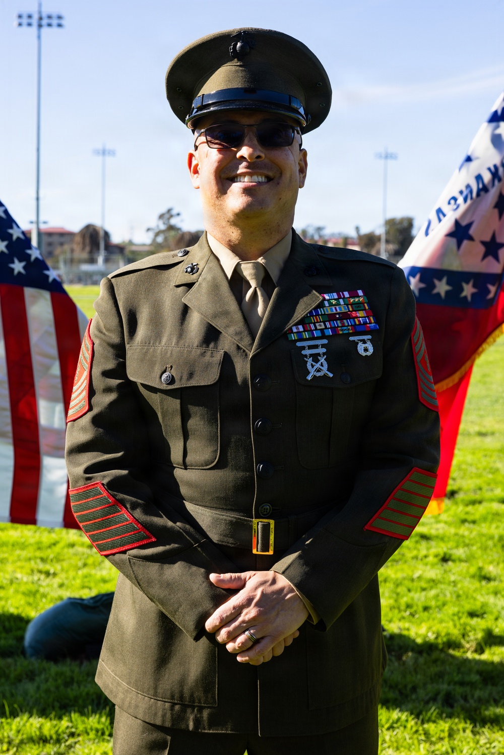 DVIDS - Images - Master Gunnery Sgt. Torres bids farewell to 1st MLG ...