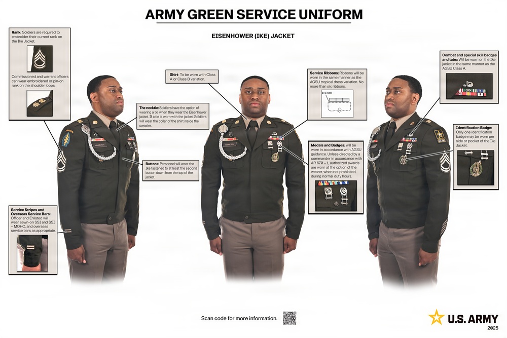 DVIDS - Images - Army Green Service Uniform (AGSU) Eisenhower Jacket ...