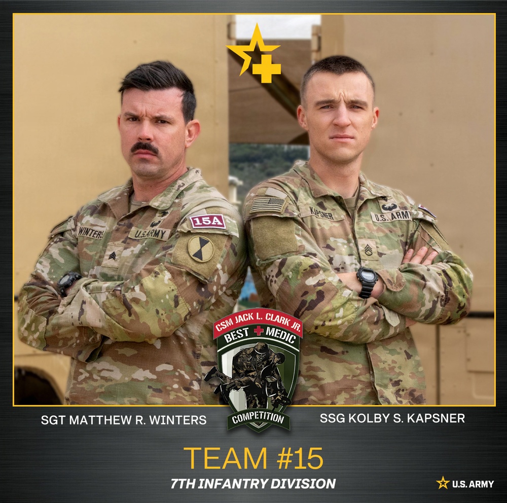 DVIDS - Images - 2026 CSM Jack L. Clark Best Medic Competition Team ...