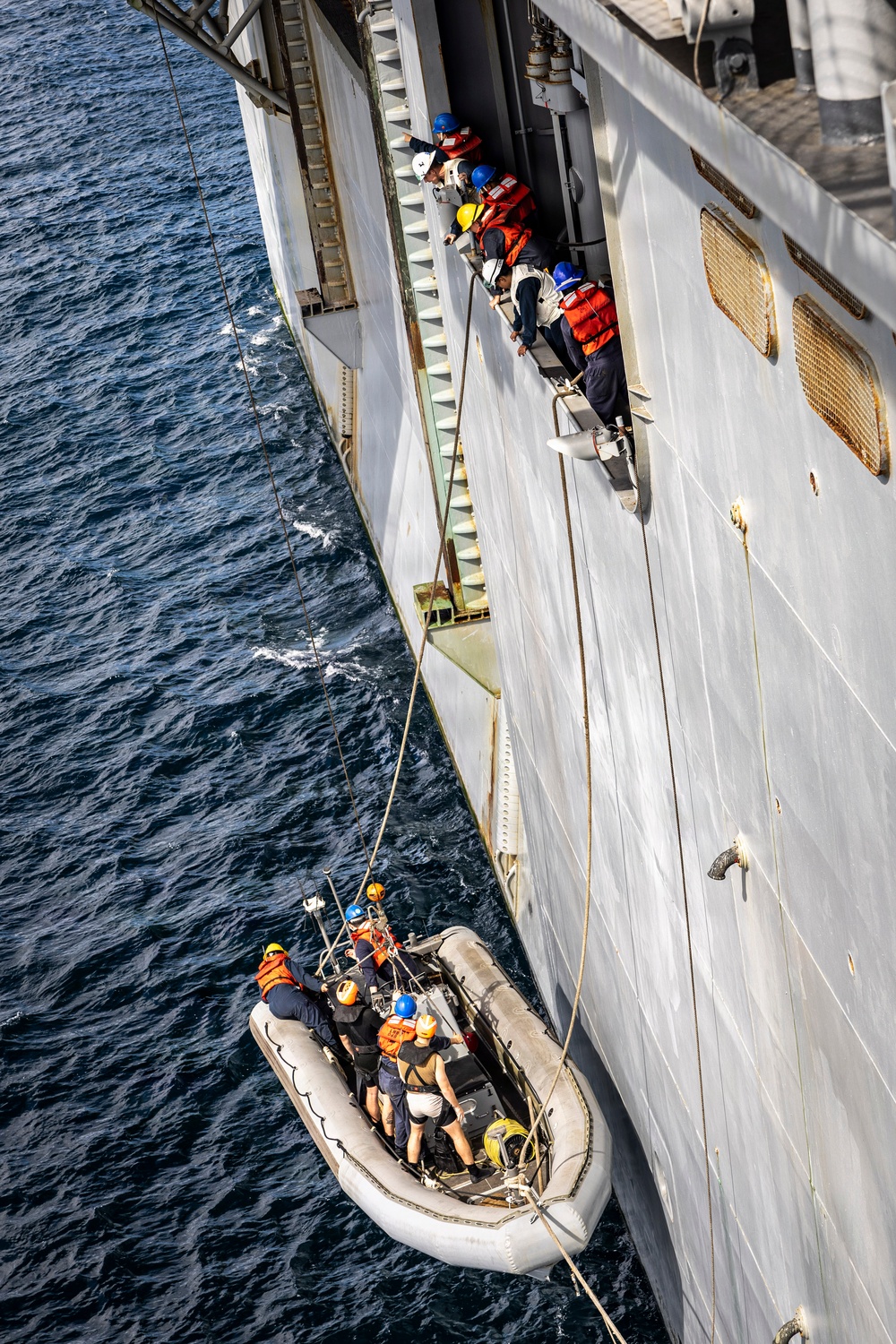 DVIDS - Images - USS Iwo Jima Conducts Man Overboard Training [Image 1 ...