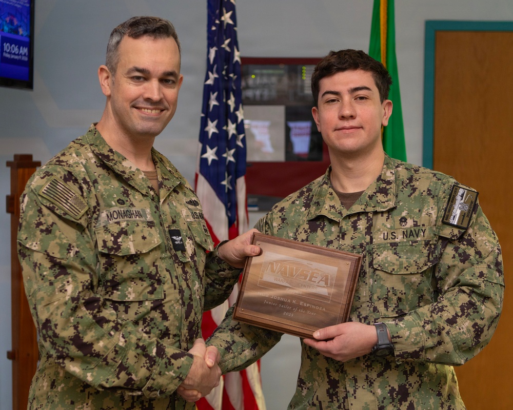 DVIDS - News - NUWC Division, Keyport Selects FY25 Sailors of the Year