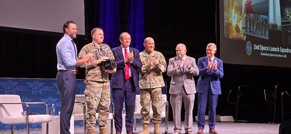 DVIDS - News - VSFB’s 2nd SLS Receives 2025 General Atomics USSF Unit ...