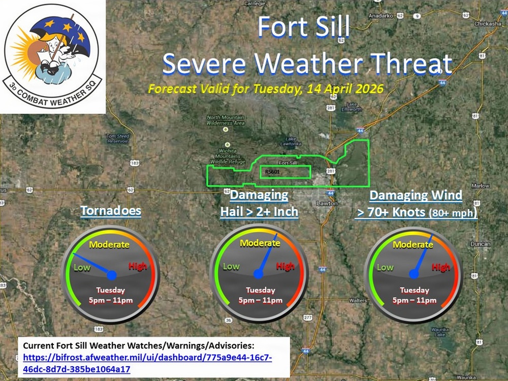 DVIDS - Images - Severe Weather Threat for 4/14/26 [Image 2 of 2]