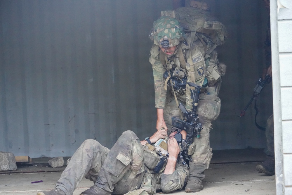 DVIDS - Images - 101st "Rakkasans" Soldiers conduct an urban assault at ...