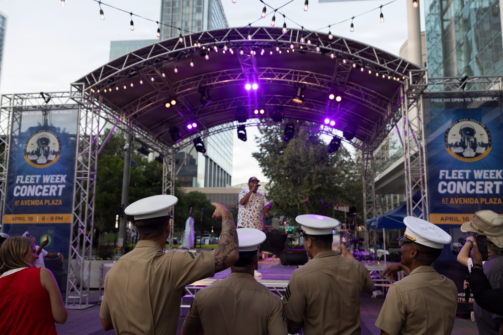 DVIDS - Images - Fleet Week Houston concert [Image 4 of 5]