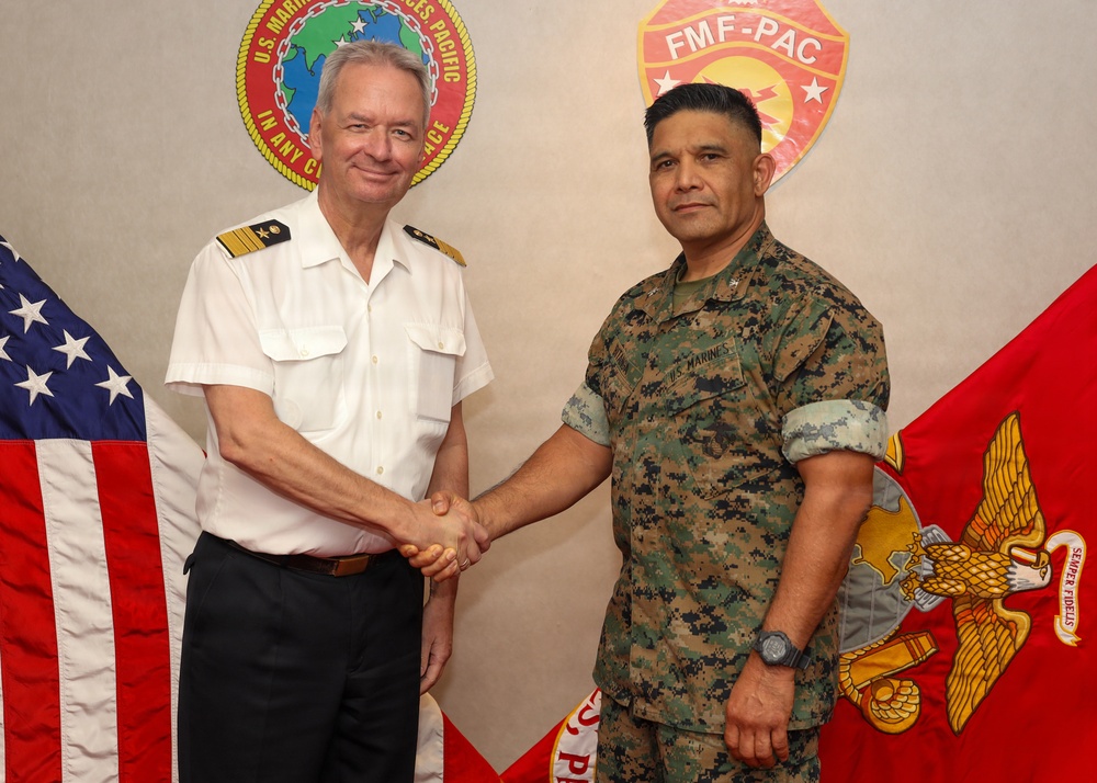 DVIDS - Images - MARFORPAC chief of staff meets with German Navy leader