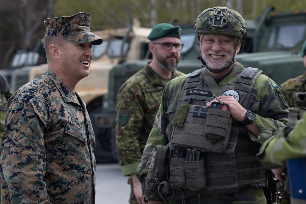 DVIDS - Images - U.S. Marine Corps leaders engage with Swedish ...