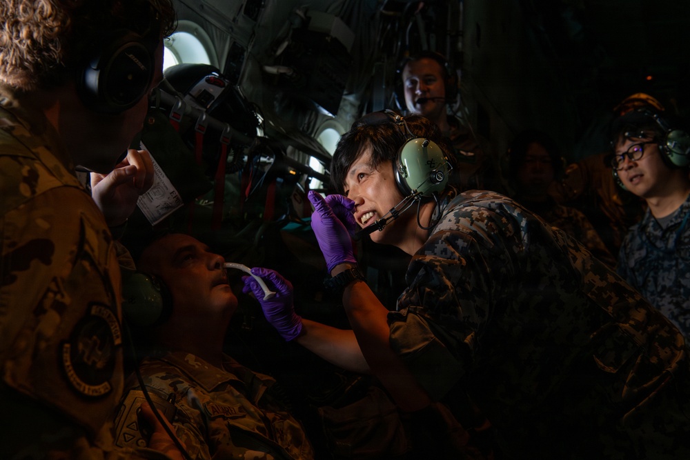 DVIDS - Images - Partners in patient care: 18AES and JASDF train for ...