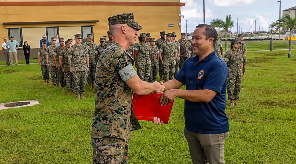 DVIDS - Images - Bachelor Housing Director recognized during unit ...