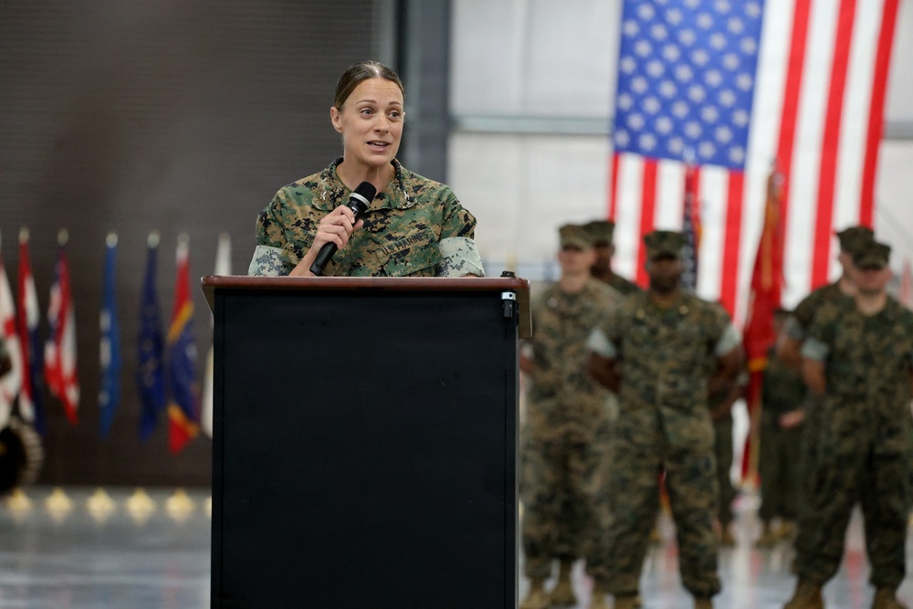 DVIDS - Images - Marine Force Storage Command Welcomes New Commanding ...