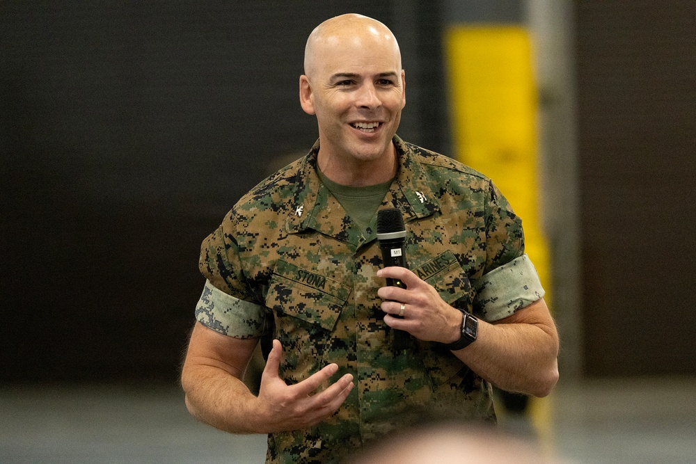 DVIDS - News - Marine Force Storage Command Welcomes New Commanding Officer